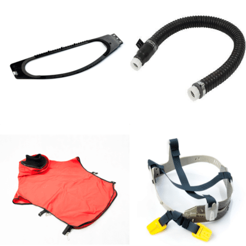 Apollo 60 Blast Helmet Visors & Spares - Blast Spares Direct | NA Robson
