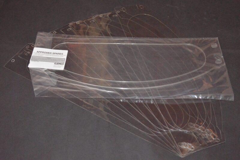 APH60002 Clemco Tear off visors (6 pack)- N.A.Robson Ltd