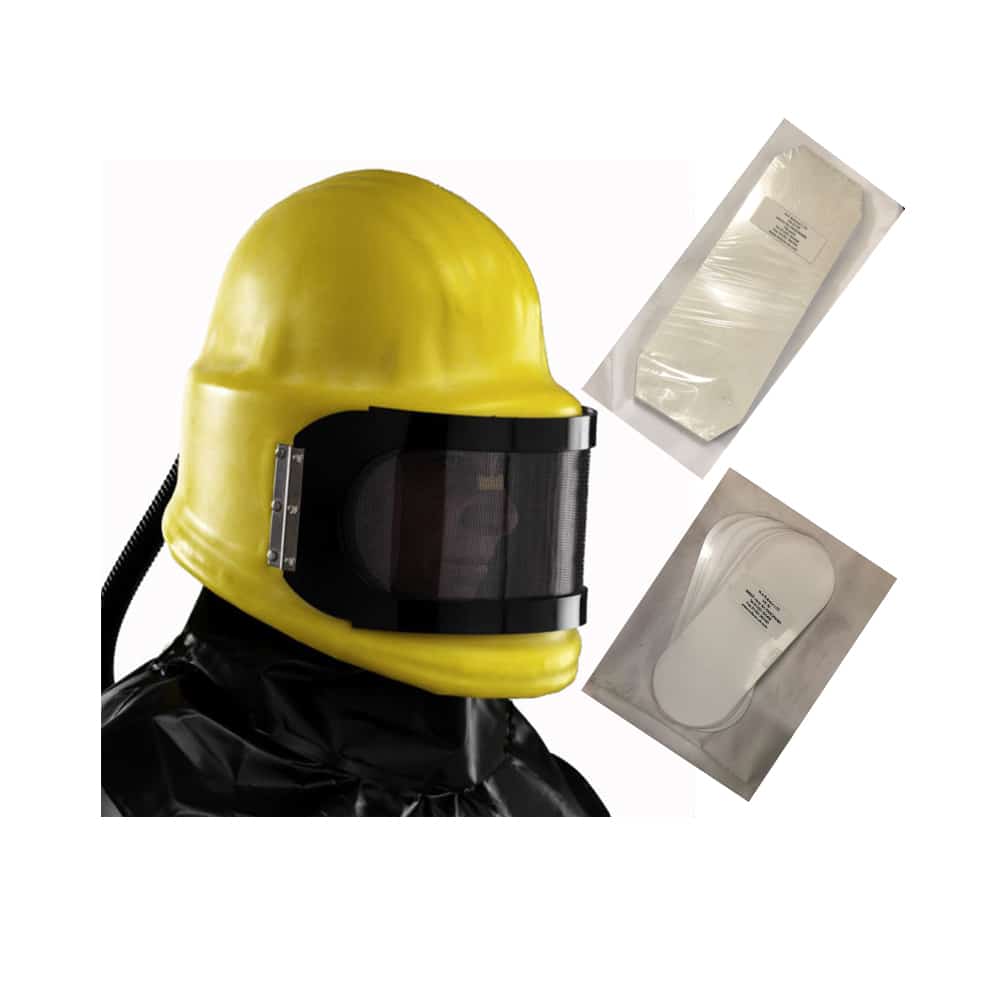 Blast Helmets & Spray Masks, Visors & Spares - Blast Spares Direct