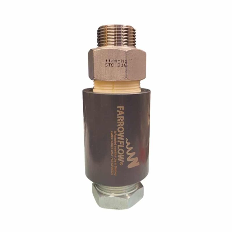 FARROW FLOW® 1" Wet or Dry blasting Insert