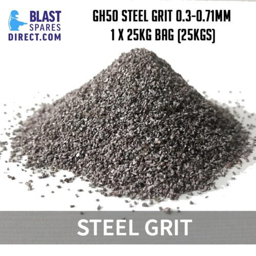GH50 Steel Grit 0.3-0.71mm 25Kg - Blast Spares Direct