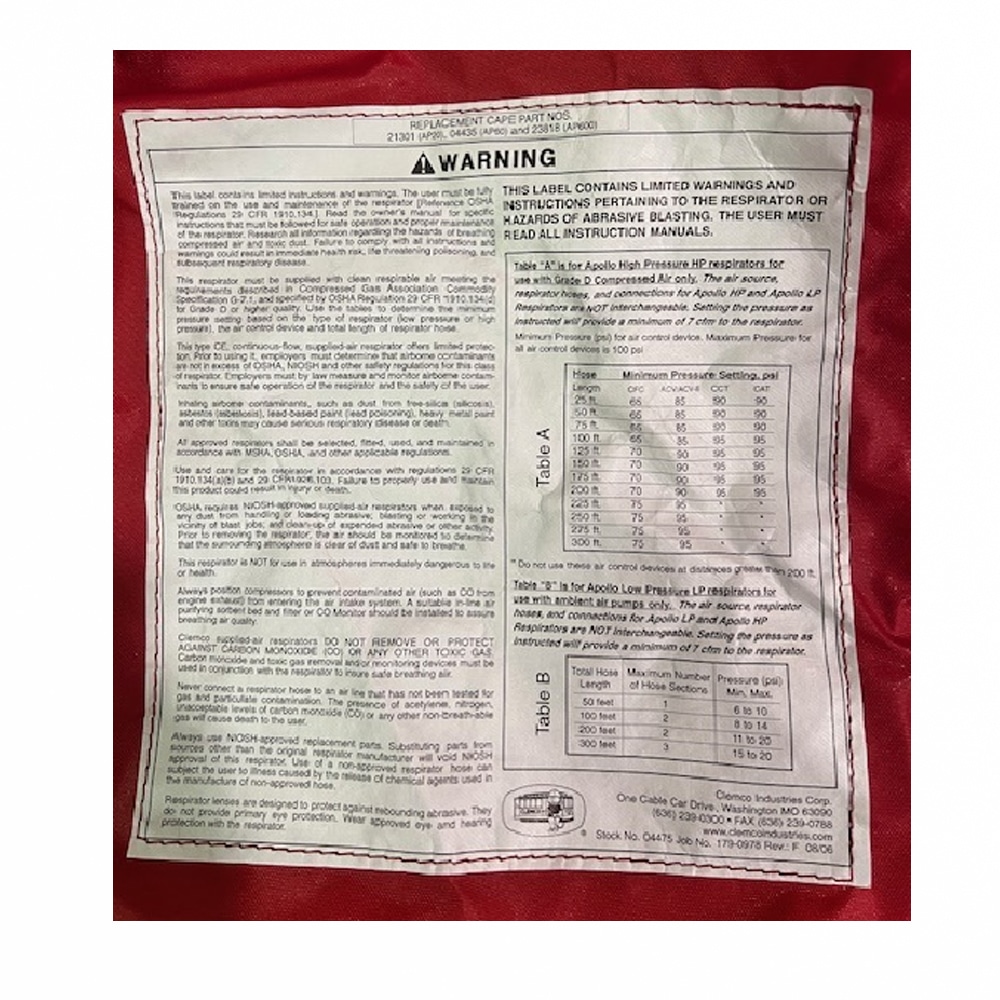 Apollo 60 & 600 Helmet Capes (NEW) - This is for both capes - Blast ...