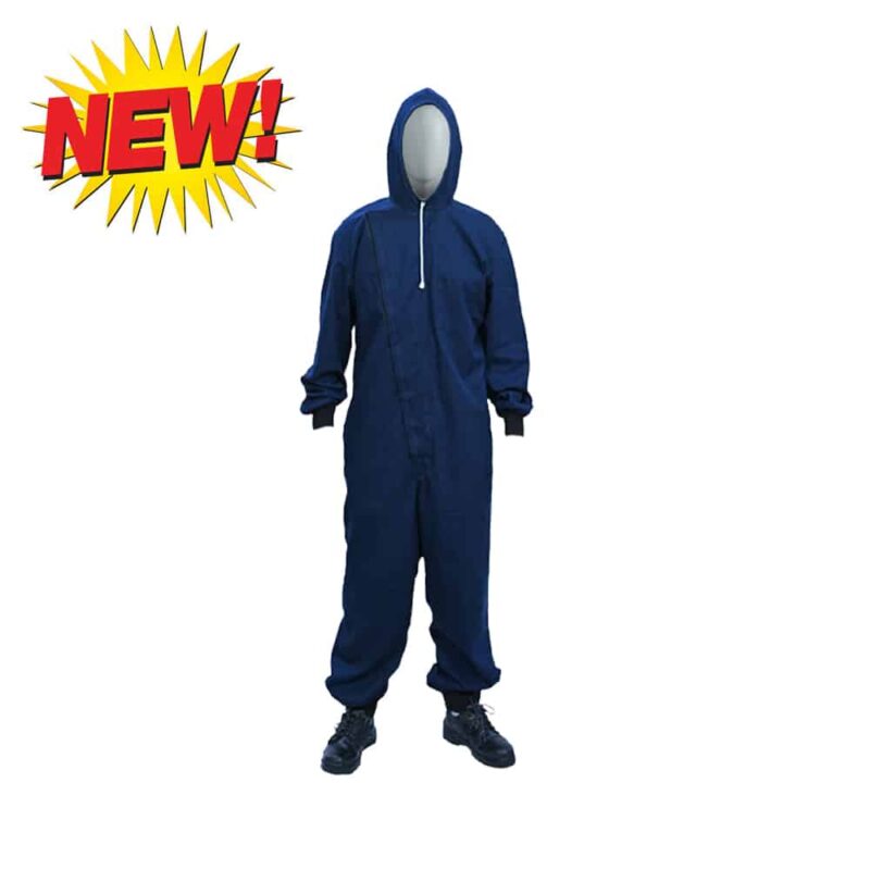 ISC - Inspection Suit Cotton- Blue - Blast Spares Direct
