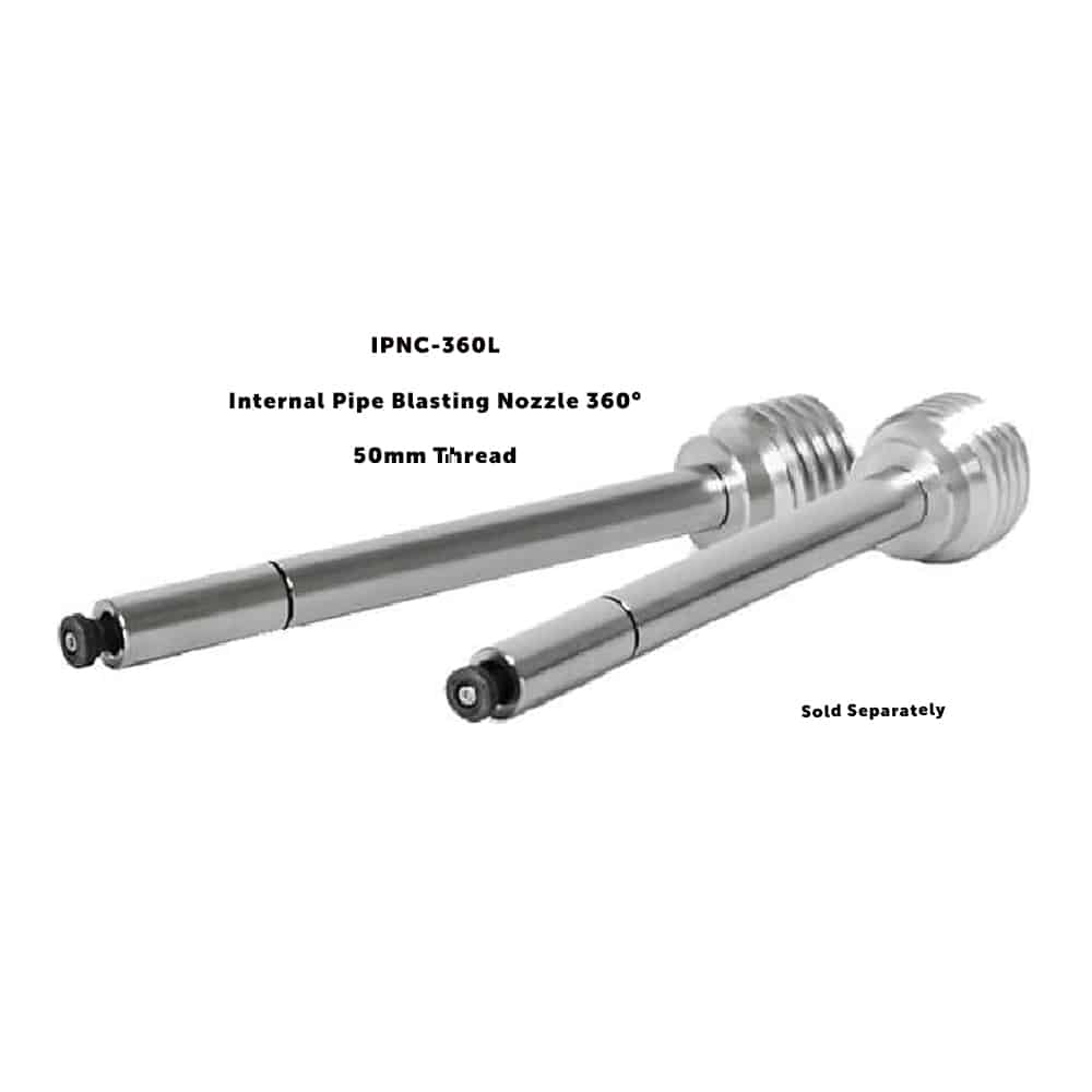IPNC-360L - Internal Pipe Blasting Nozzle 360° (50mm Thread)